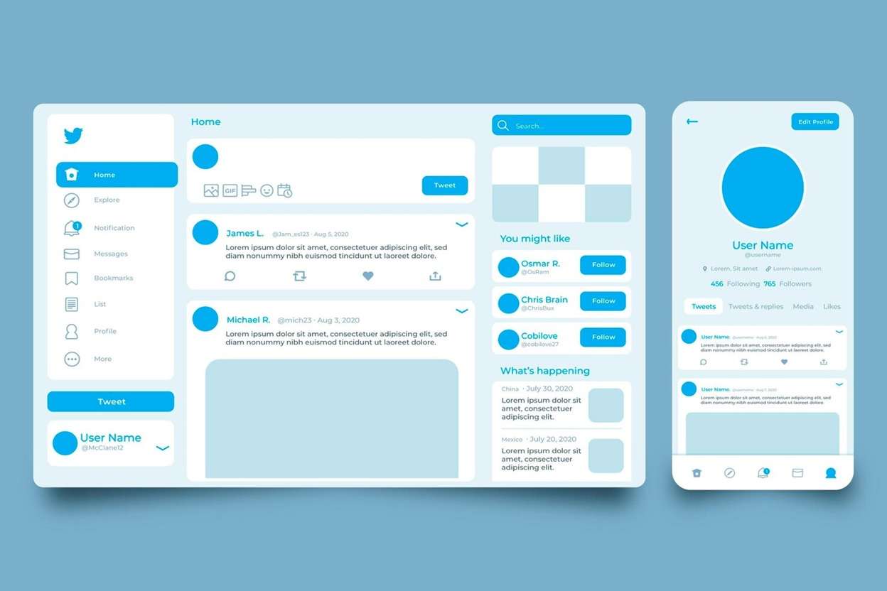 Funciones cruciales de la interfaz de usuario de los sitios de redes y ...