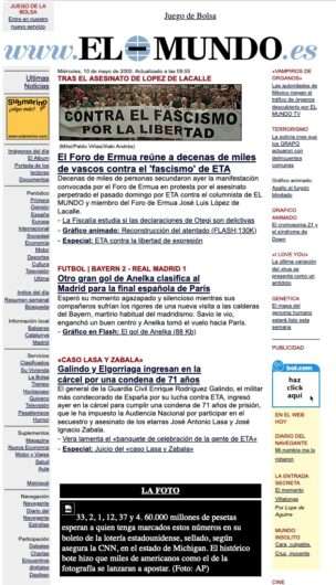 Historia de "El Mundo": Tres décadas de periodismo en España - Redes ...